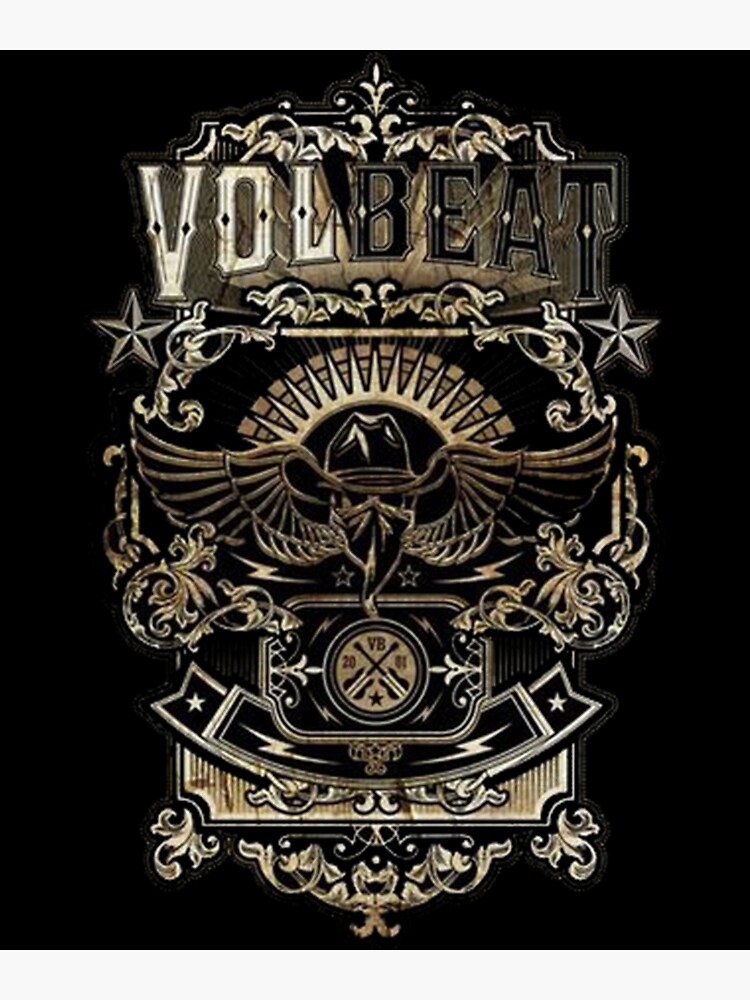 "best new logo - volbeat " Poster for Sale by Ronaldo1601 | Redbubble