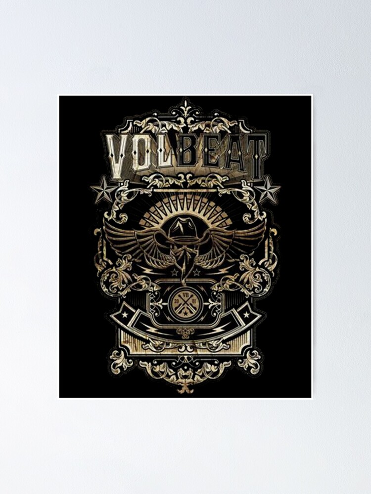 "best new logo - volbeat " Poster for Sale by Ronaldo1601 | Redbubble