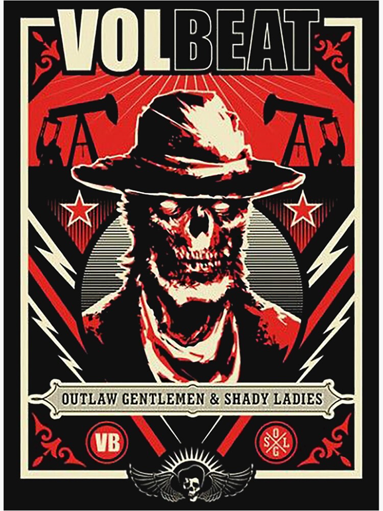 "Best Volbeat design band - logo " Sticker for Sale by Ronaldo1601 ...