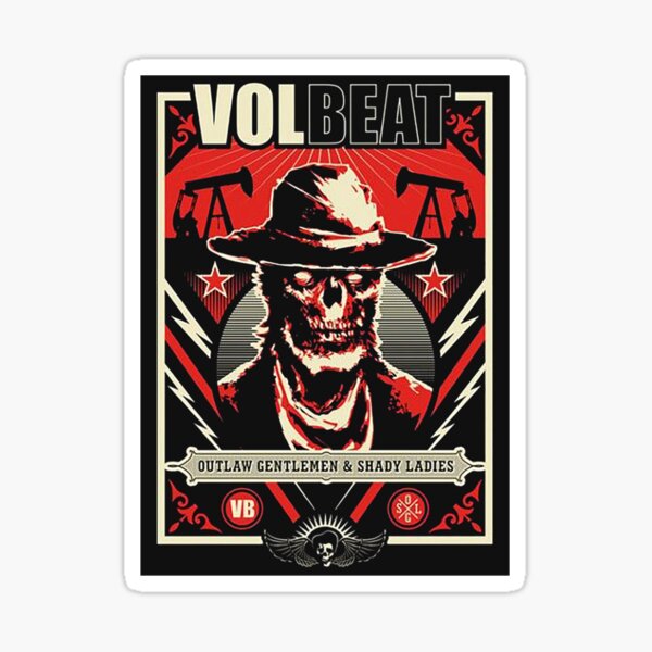 "Best Volbeat design band - logo " Sticker for Sale by Ronaldo1601 ...