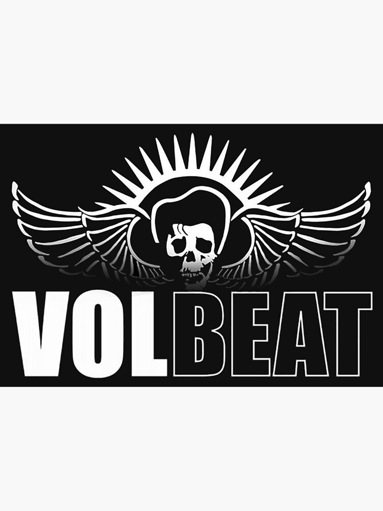 "Best Volbeat design band - logo " Sticker for Sale by Ronaldo1601 ...
