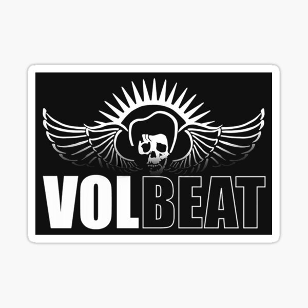 "Best Volbeat design band - logo " Sticker for Sale by Ronaldo1601 ...