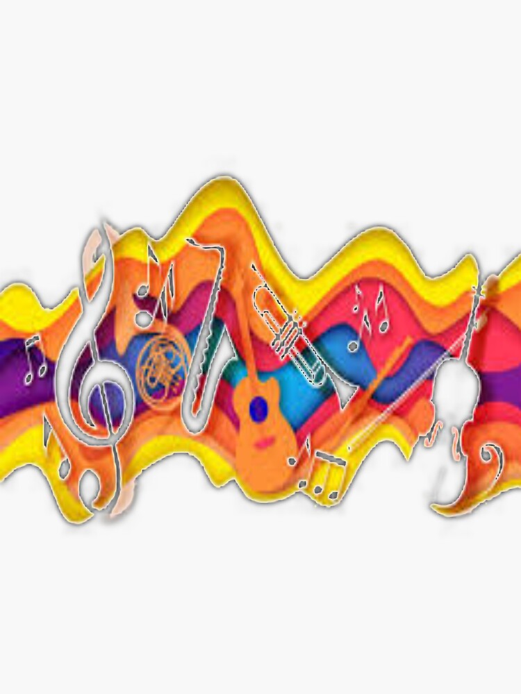 "music festival" Sticker for Sale by bhupi12 | Redbubble