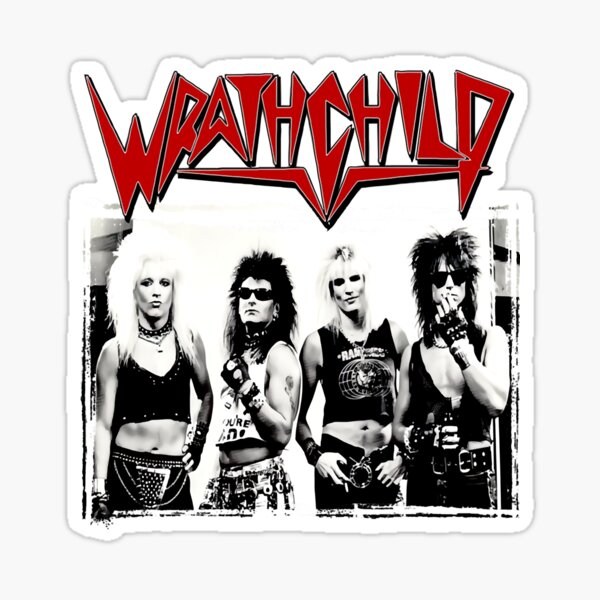 "Musicares Person Of The Year Wrathchild Band Retro" Sticker for Sale ...