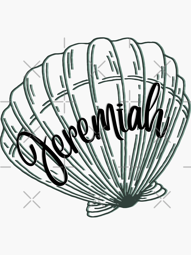 "Jeremiah The Summer I Turned Pretty- Book and Flowers" Sticker for ...