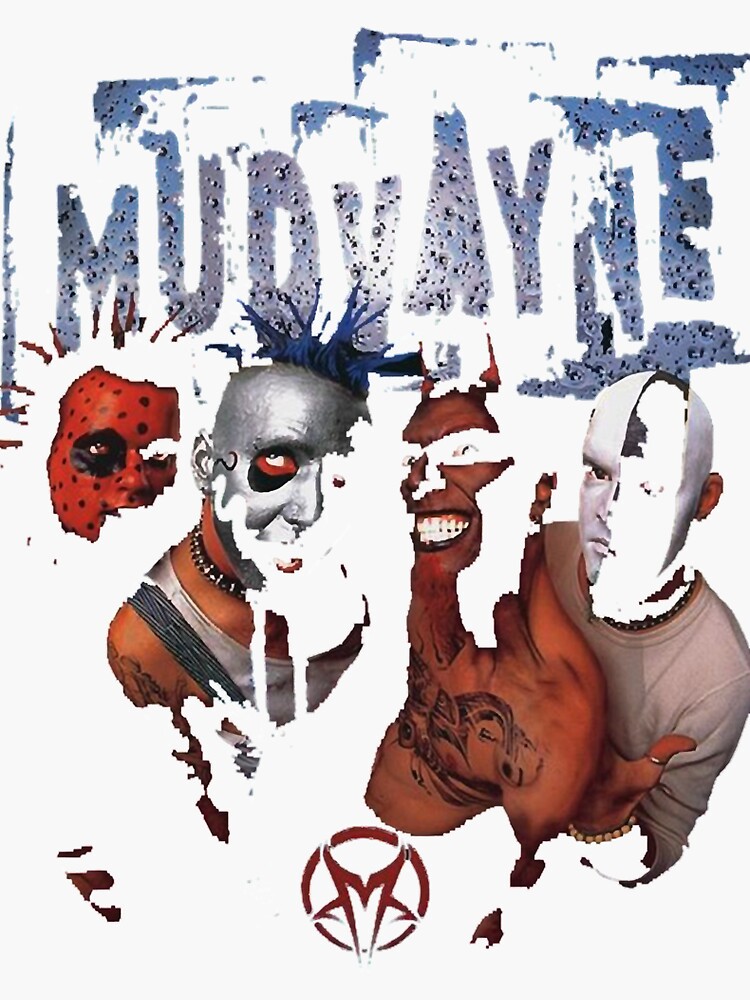 "mudvayne band heavy metal mudvayne mudvayne mudvayne" Sticker for Sale ...