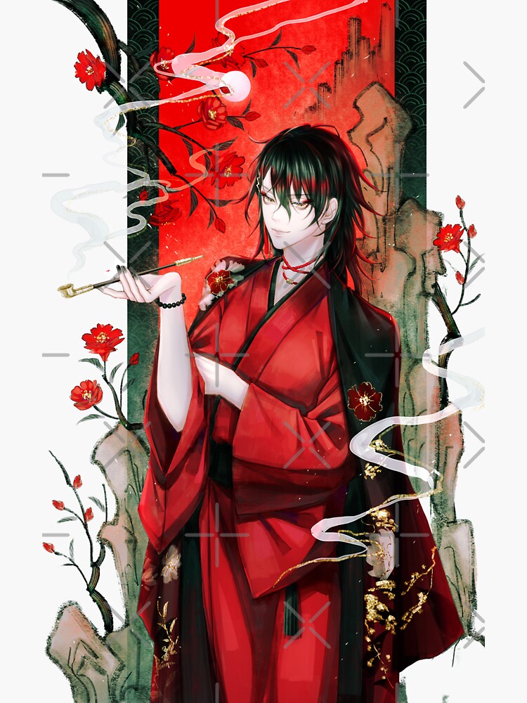 "Vox Akuma - Japanese Art" Sticker for Sale by artwala74 | Redbubble