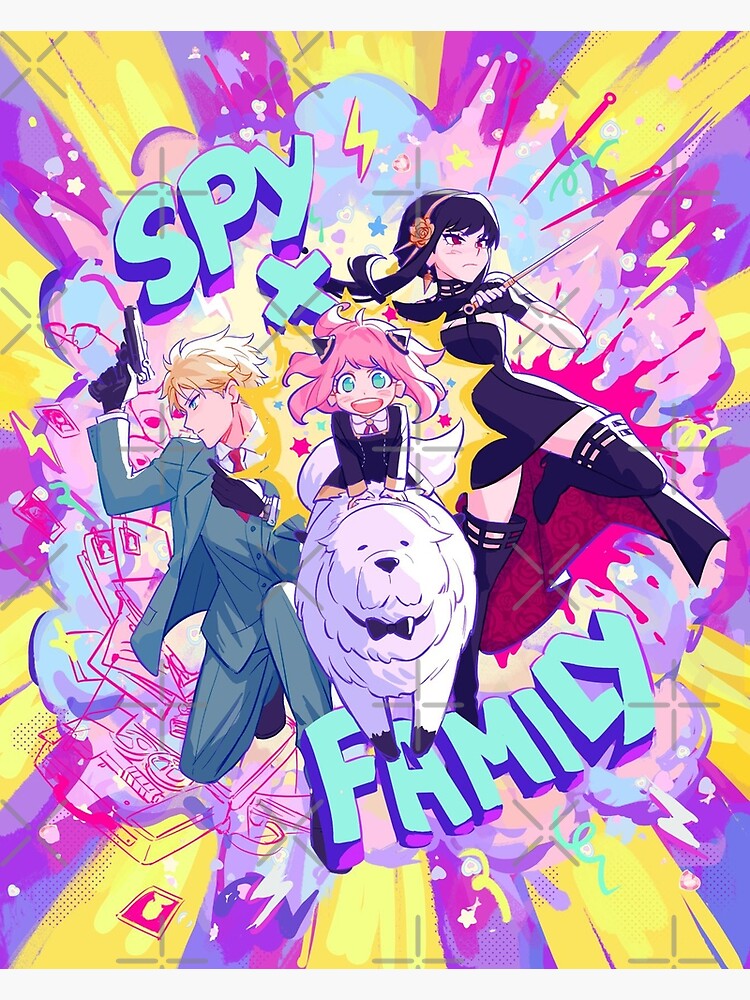 "Forger Family-SpyxFamily " Poster for Sale by Sonic-ip | Redbubble