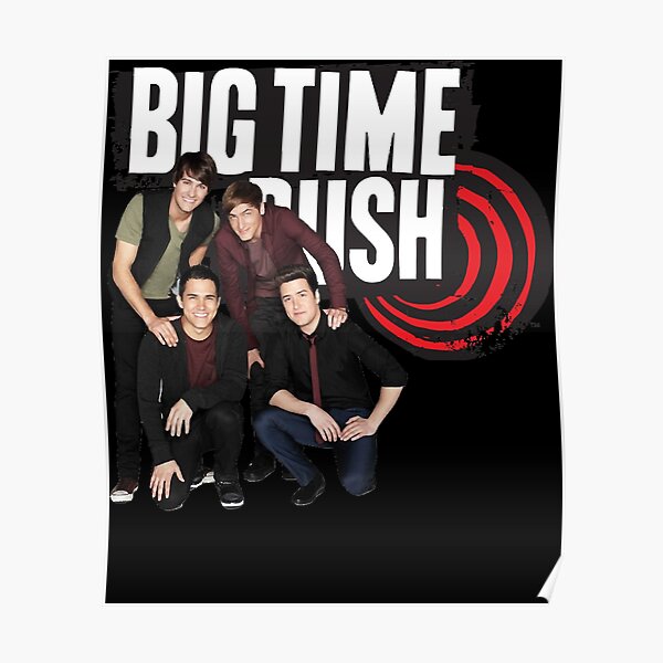 "Big Time Rush logo and members vintage" Poster for Sale by MelissaCorn ...