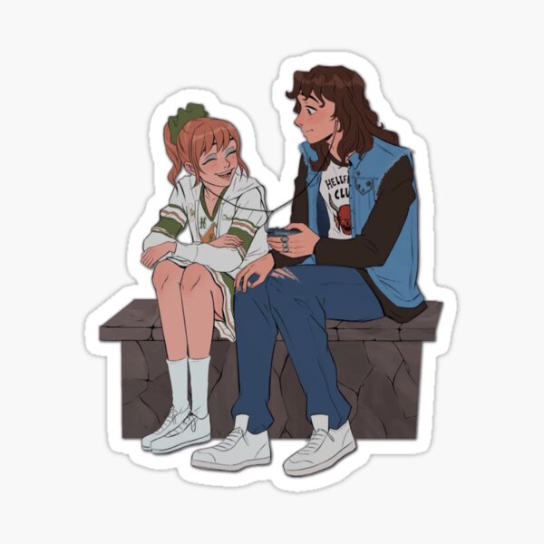 Sticker « Eddie Munson aime Chrissy : Stranger Things dernière saison ...