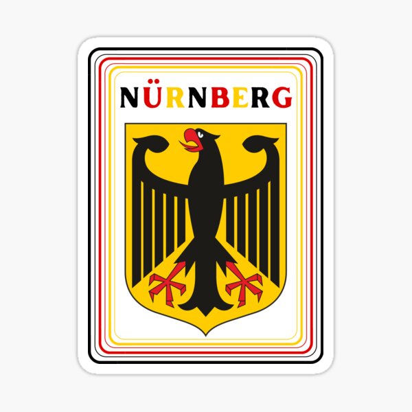 "City of Nuremberg Germany" Sticker for Sale by FedSherDesign | Redbubble