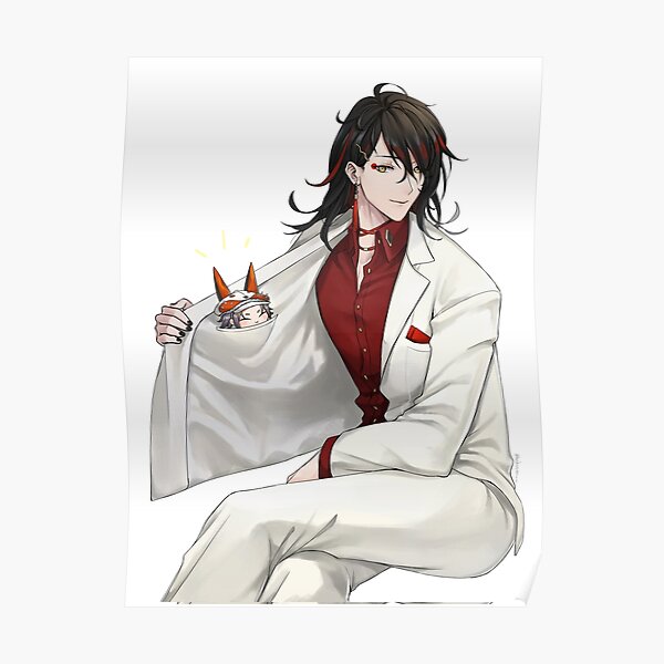 "Vox Akuma and Mysta Rias - Nijisaji EN " Poster for Sale by artwala74 ...