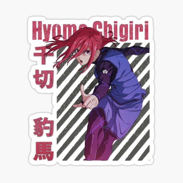 "Blue Lock - Hyouma Chigiri" Sticker for Sale by Dark-Magician-Y ...