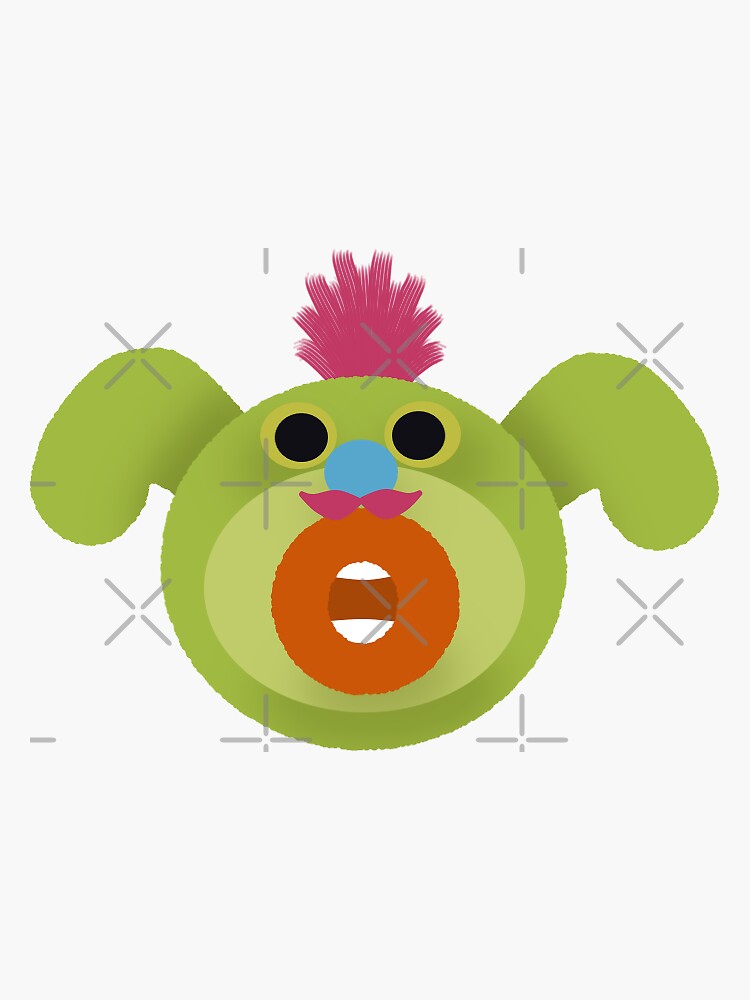 "Noodle Sing-a-ma-ling" Sticker for Sale by peachyfren | Redbubble