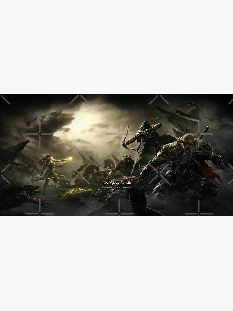 "The Elder Scrolls Online" Sticker for Sale by AllanTrend | Redbubble