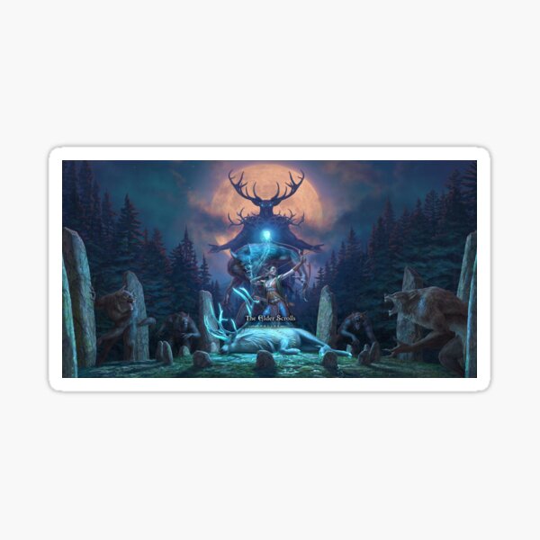 "The Elder Scrolls Online" Sticker for Sale by AllanTrend | Redbubble