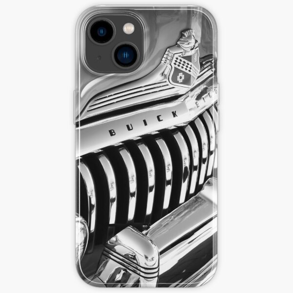 "1947 Buick Eight Super Grille Emblem -026bw" iPhone Case for Sale by ...