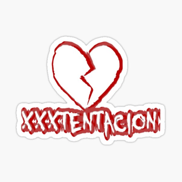 "xxxtentacion" Sticker for Sale by hussamq | Redbubble