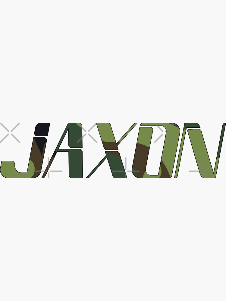 "JAXON Name III - My name is JAXON - typography name - Camo Vibe ...
