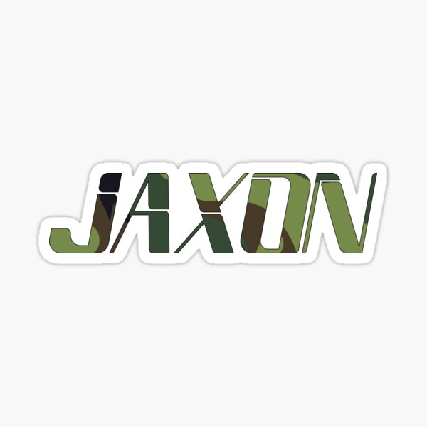 "JAXON Name III - My name is JAXON - typography name - Camo Vibe ...