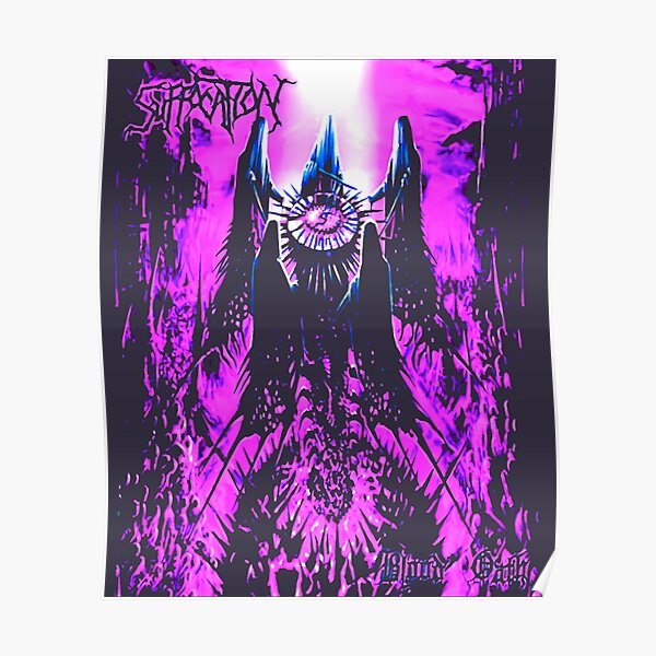 "Celebrating The Moment Of Fame Suffocation Music Classic" Poster for ...