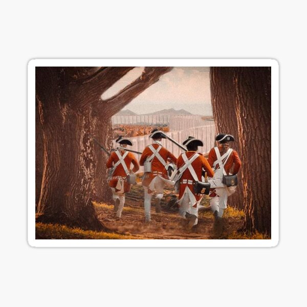 "COLONIAL ERA SETTING IN AFRICA ART DESIGN" Sticker for Sale by ...