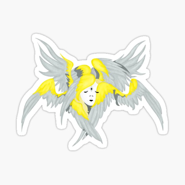 "Cherub" Sticker for Sale by MariRiUA | Redbubble