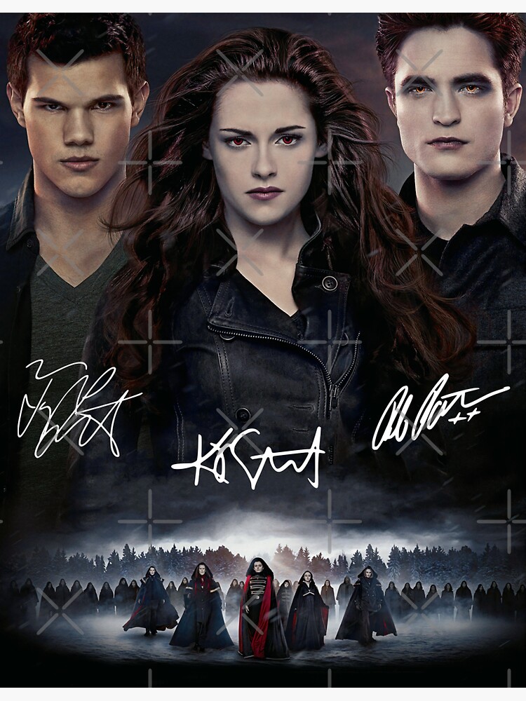 "The Twilight Saga Breaking Dawn Signature Twilight Movie Unisex T ...