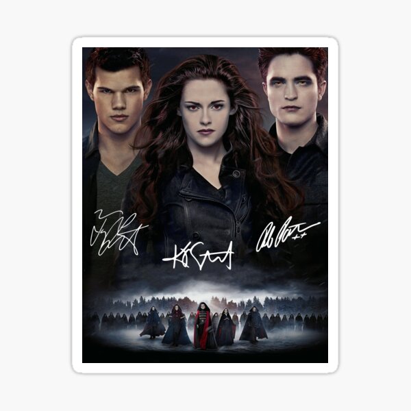 "The Twilight Saga Breaking Dawn Signature Twilight Movie Unisex T ...