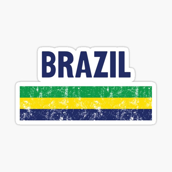 "Brazil National Flag " Sticker for Sale by jtrenshaw | Redbubble