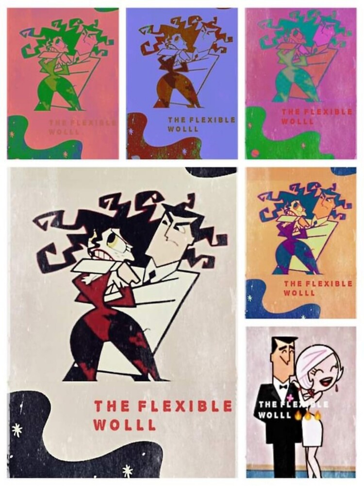 Pegatina «LAS CHICAS SUPERPODEROSAS X EL WOLLL FLEXIBLE» de Nakama27 ...