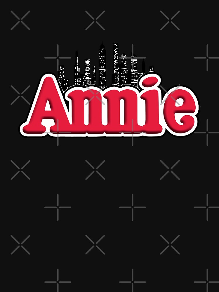 "Annie Musical Logo 59 Simple Vintage" T-shirt for Sale by readertmc ...