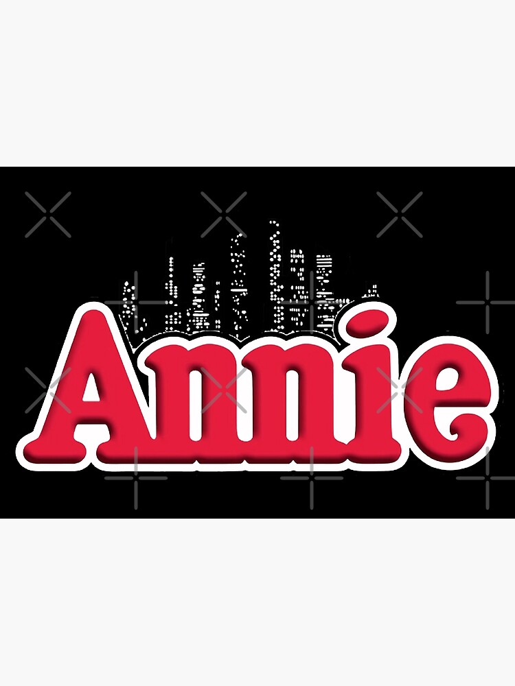 "Annie Musical Logo 59 Simple Vintage" Poster for Sale by readertmc ...