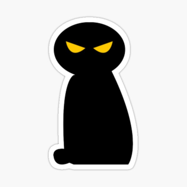 "Who are you?" Sticker for Sale by Adogy | Redbubble