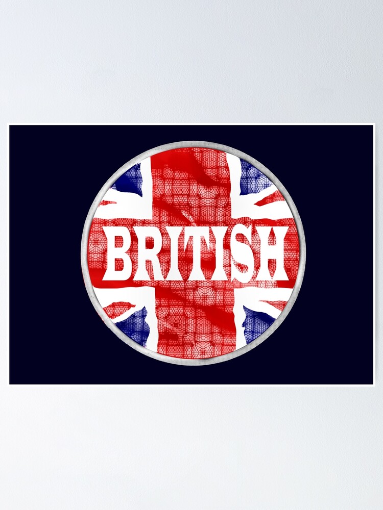 "British Union Jack Punk Retro Flag" Poster for Sale by PlanetMonkey ...