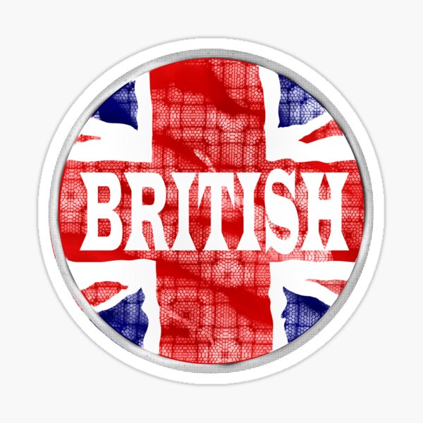 "British Union Jack Punk Retro Flag" Sticker for Sale by PlanetMonkey ...