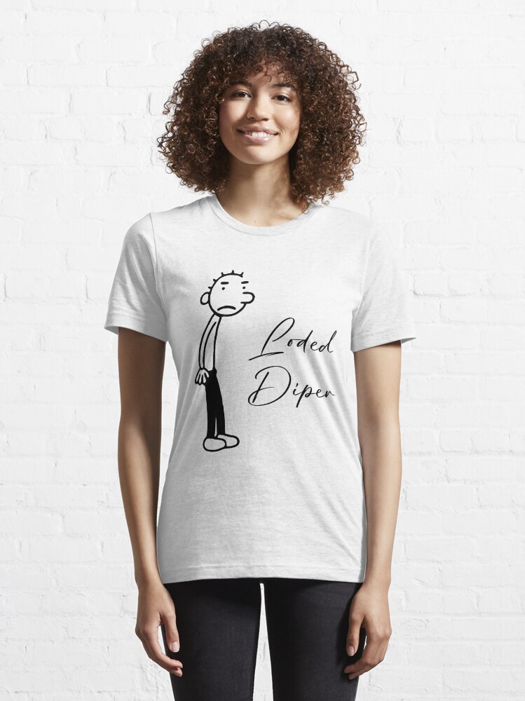 "Loded Diper, Vintage Look, Diary of a Wimpy Kid, Long-Sleeve Unisex ...