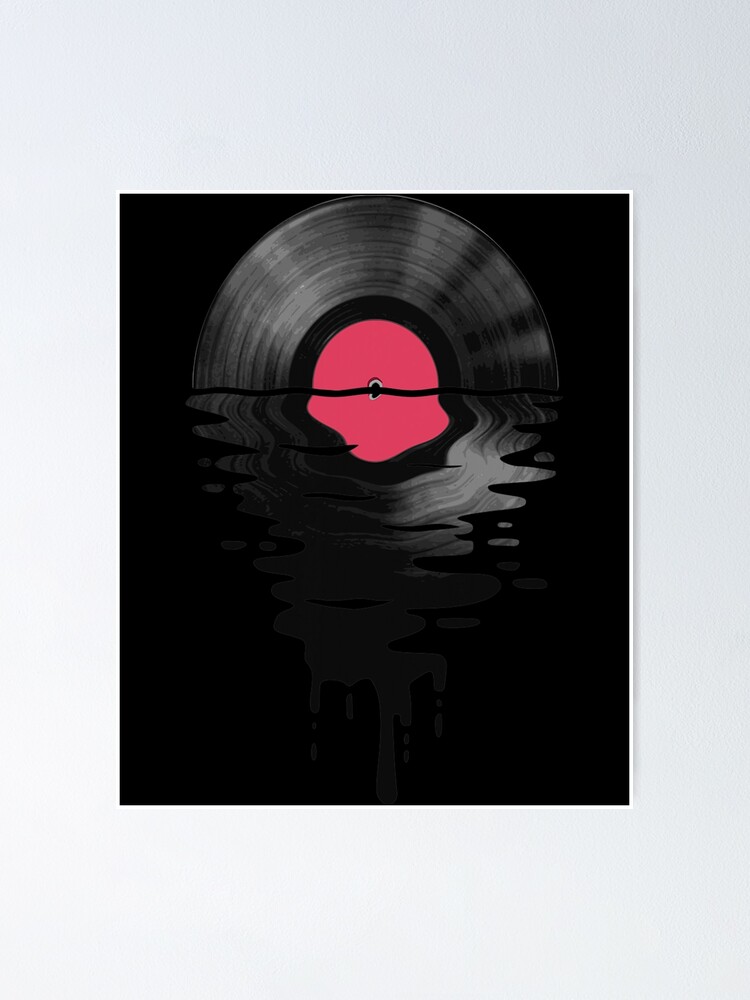 "Vinyl Record Music LP Classic 80s Sunset" Poster for Sale by ...