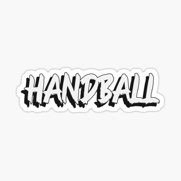 "Handball" Sticker for Sale by Vokka76 | Redbubble