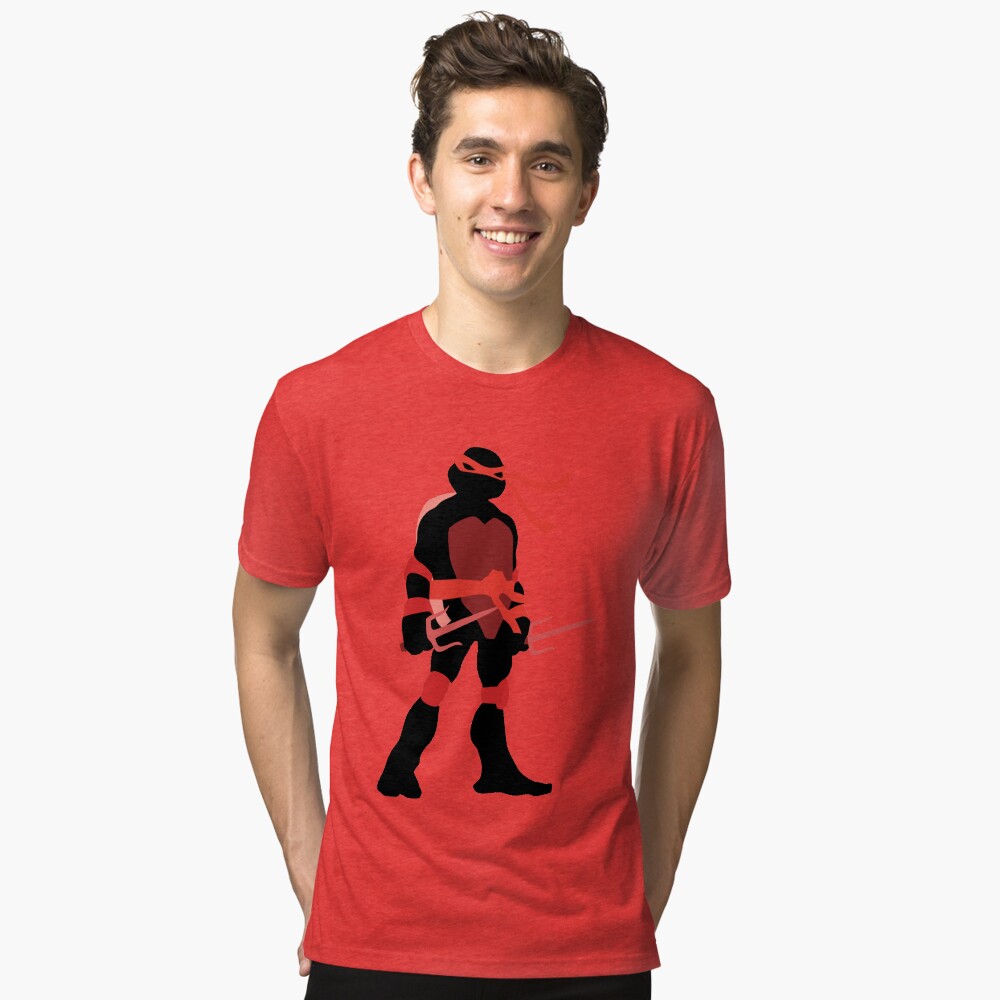 "TMNT SILHOUETTES - Classic Raphael" Sticker for Sale by miztak | Redbubble
