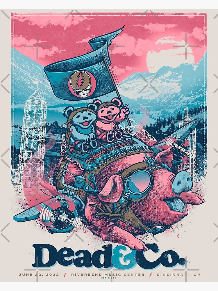 "GRATEFUL TOUR 2022 DEAD AND RIVERBEND MUSIC CENTER COMPANY TOUR 2022 ...