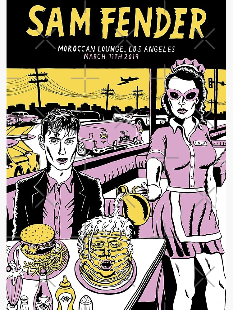 "Sam Fender - Sam Fender Lover" Poster for Sale by ZIRO-MIKA-ART ...