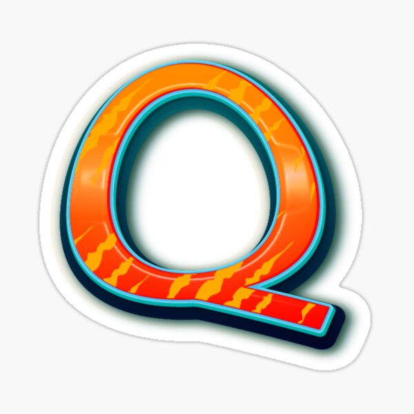 "Letter Q Graffiti" Sticker for Sale by LORRENA | Redbubble