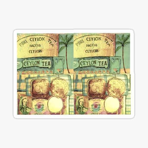 "Ceylon, nostalgia" Sticker for Sale by Nickdavisinghe | Redbubble