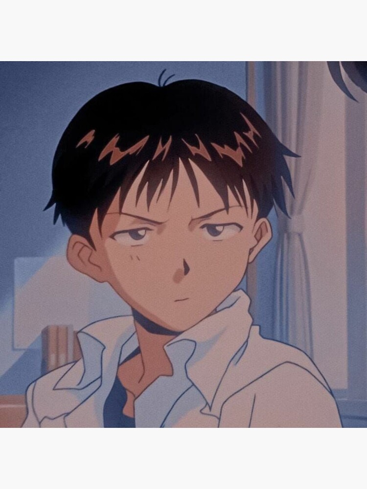 "Shinji Ikari Evangelion" Sticker for Sale by ShinkaiStore | Redbubble