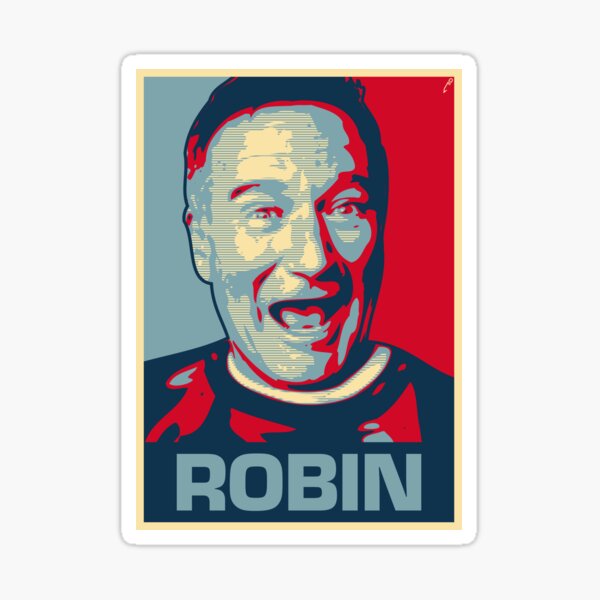 "Robin" Sticker for Sale by DAFTFISH | Redbubble