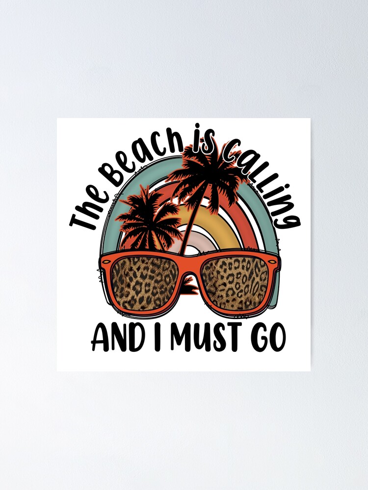 " summer vacation time ever, the beach is calling for fun" Poster for ...
