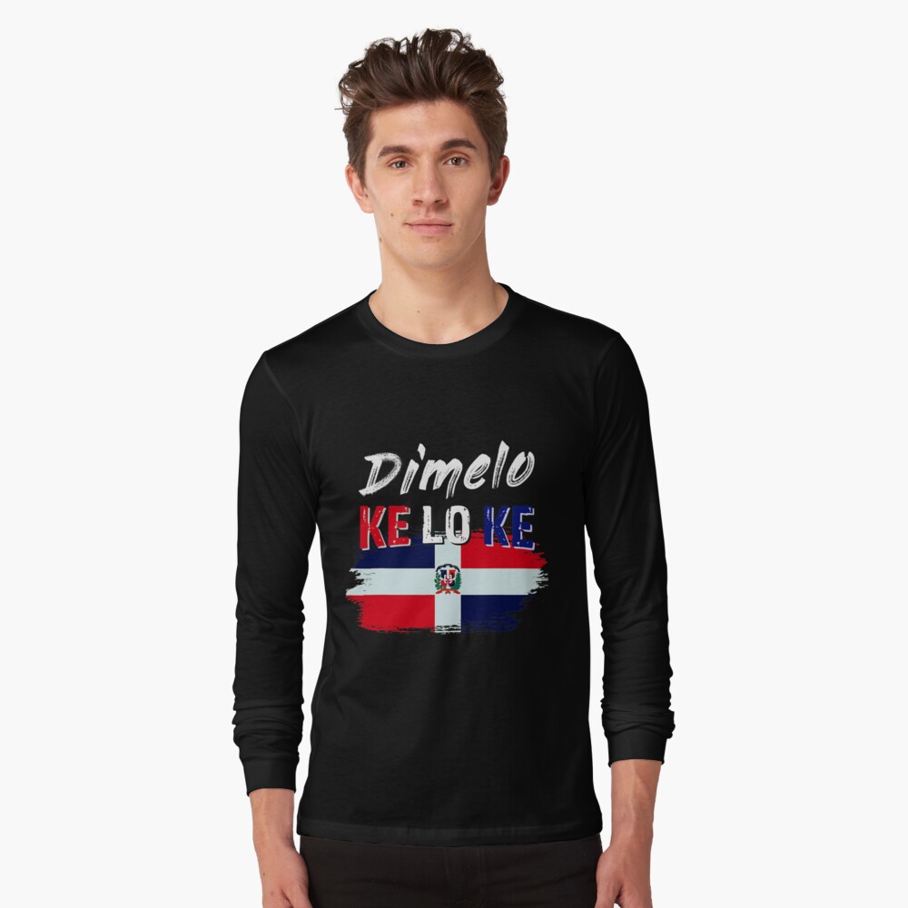"Dimelo Ke Lo Ke Dominican Republic Flag T-Shirt" Sticker for Sale by ...