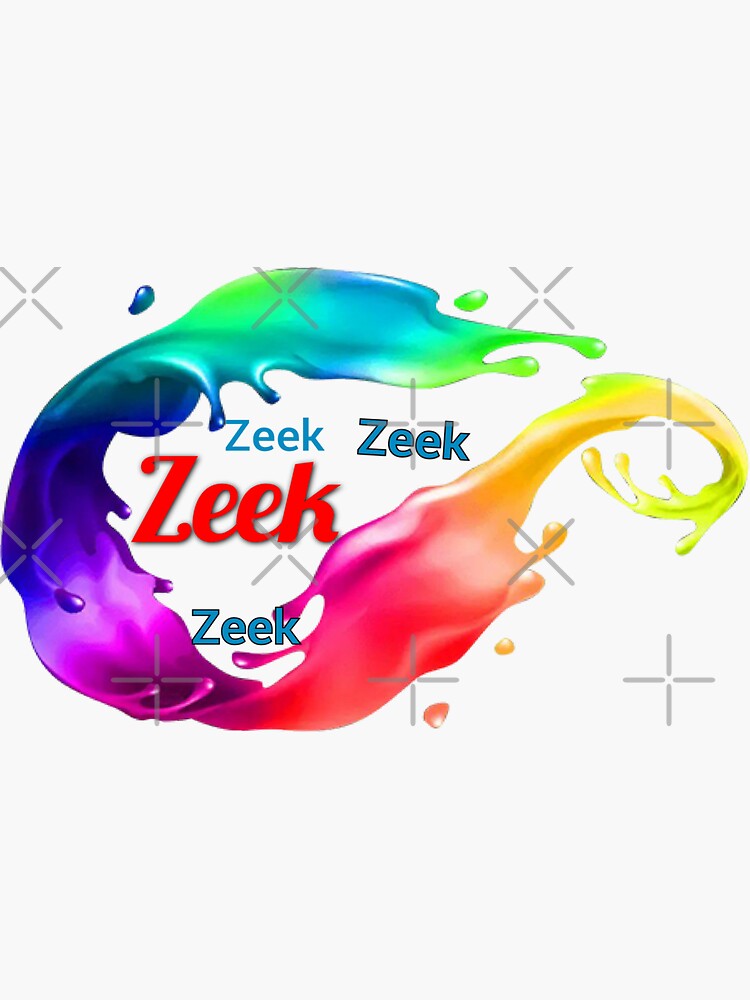 "Zeek Zeek Zeek zeek" Sticker for Sale by Mohammad-kh | Redbubble