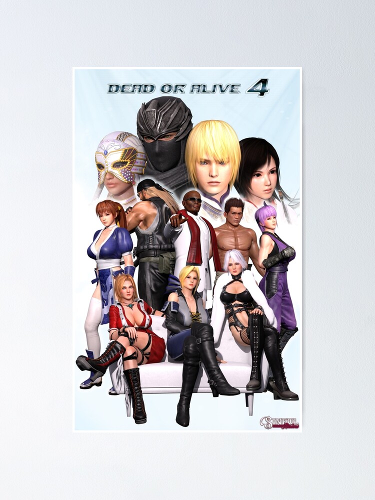 "DOA4 Cover (Remake)" Poster for Sale by SinfulDesireENT | Redbubble